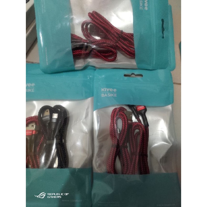 Jual KIVEE Kabel Data USB Type C dan Micro isi 2pcs Original | Shopee Indonesia