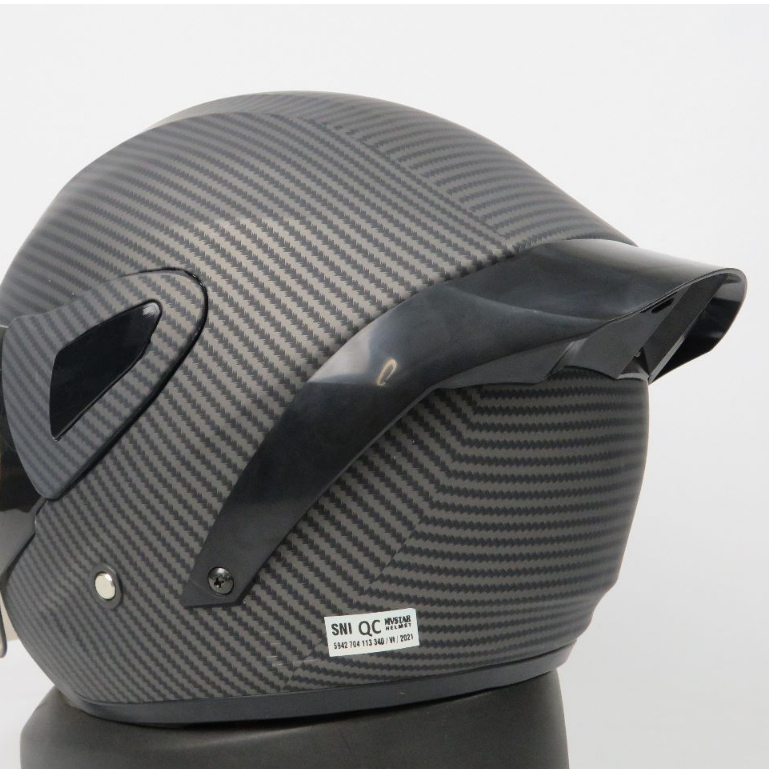 Jual Spoiler Helm murah universal semua jenis helm agv RSV free baut ...