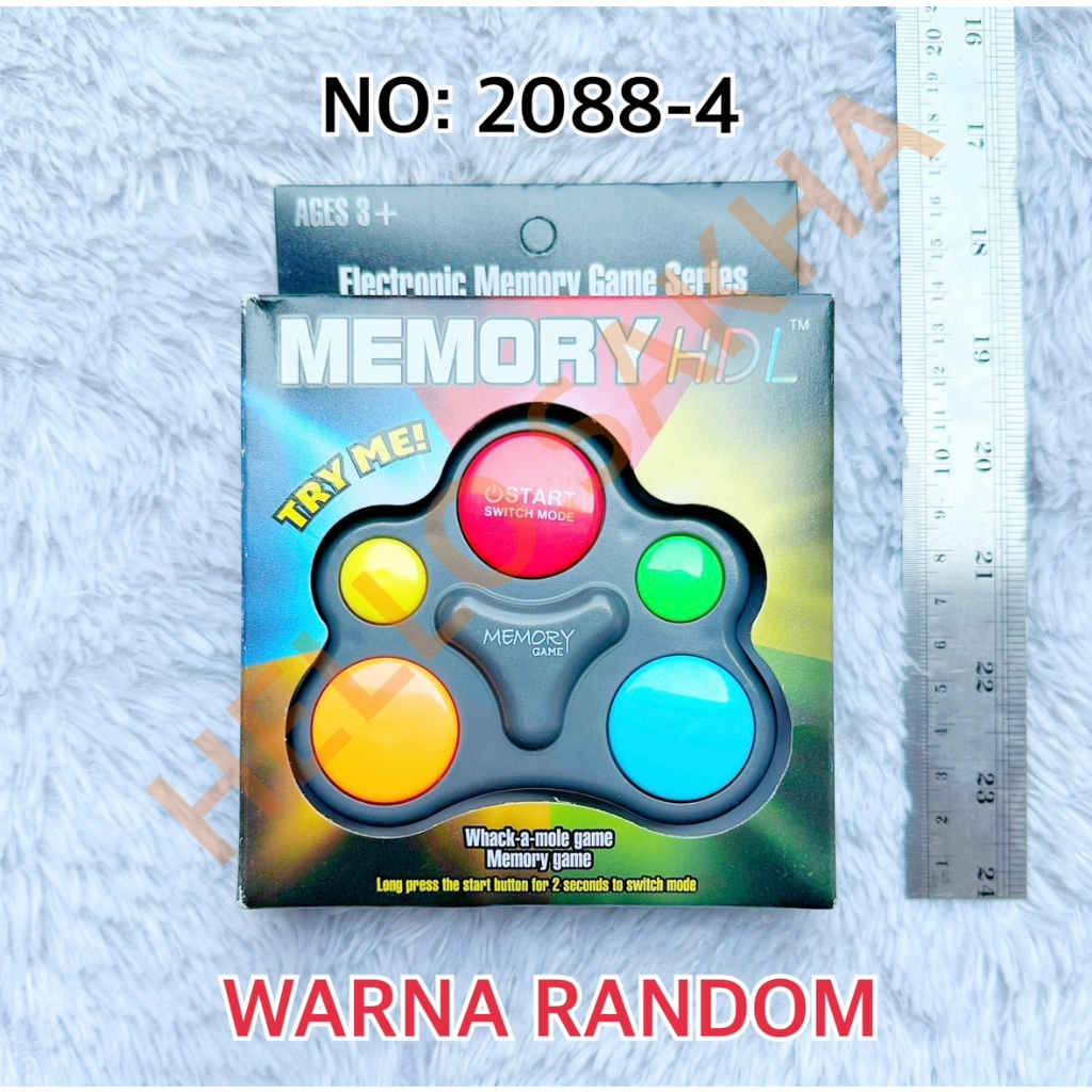 Jual MAINAN NO. 2088-4 MEMORY HDL GAME INGATAN PENCET PENCET TOMBOL BULAT PERMAINAN SERU VIRAL ...