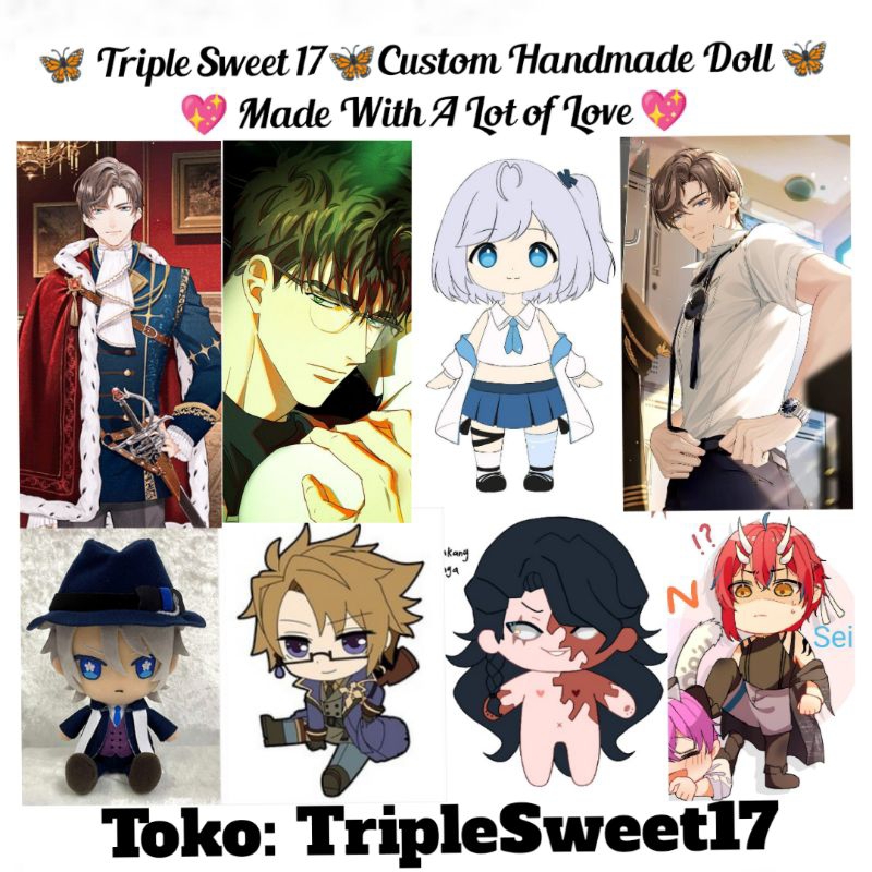 Jual Custom Handmade by Triple Sweet 17 Boneka Artem Wing Tears of ...