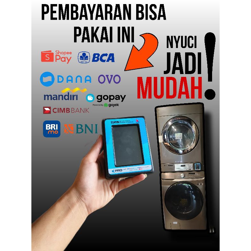 Jual Mesin Laundry Self Service QR Code | Shopee Indonesia