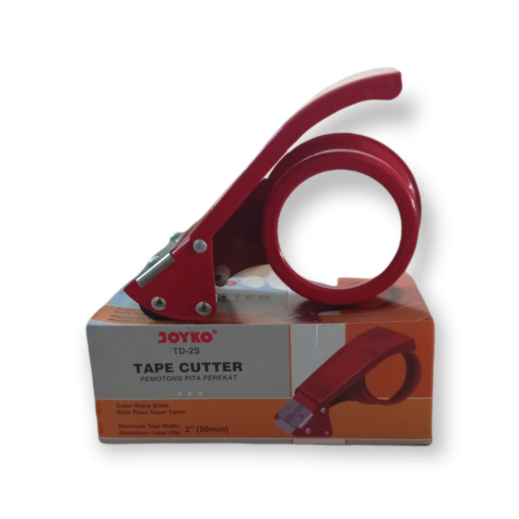 Jual Tape Cutter Besi/Plastik Joyko Aurapack Dispenser Lakban Stainless ...