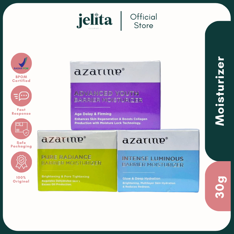 Jual Jelita Cosmetics - Azarine Barrier Moisturizer 30g | Shopee Indonesia Jual Jelita Cosmetics - Azarine Barrier Moisturizer 30g | Shopee Indonesia