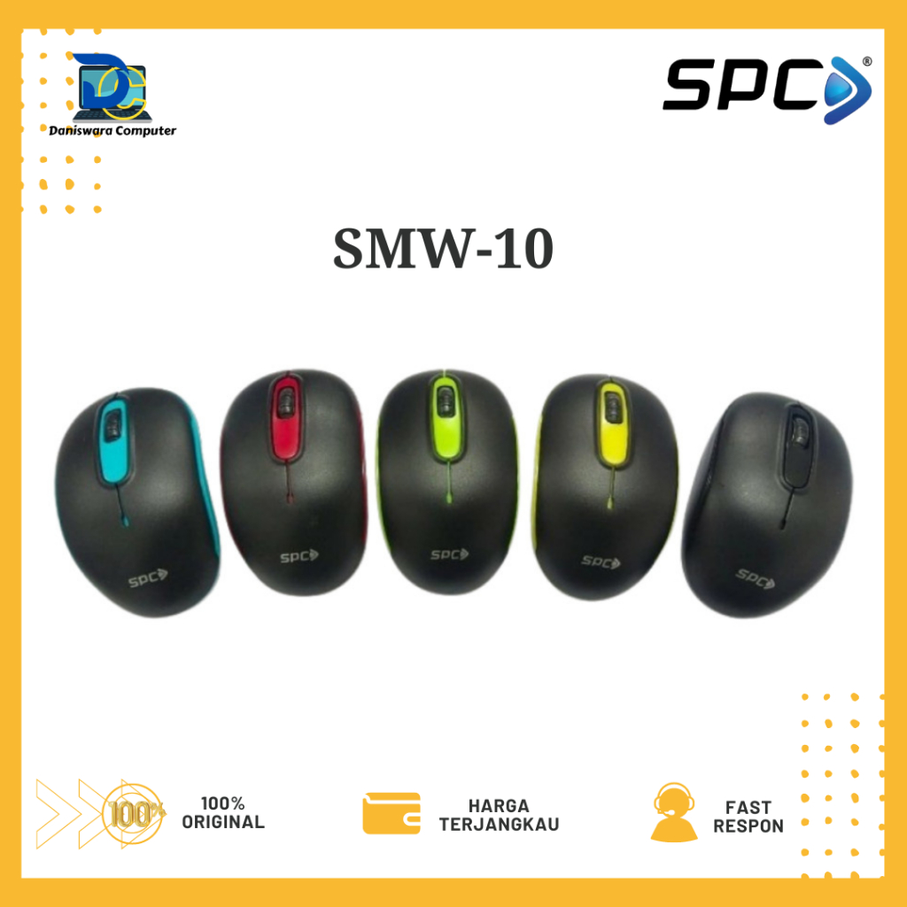 Jual Mouse Wireless SPC SMW-10 - SPC SMW 10 Wireless Mouse | Shopee ...