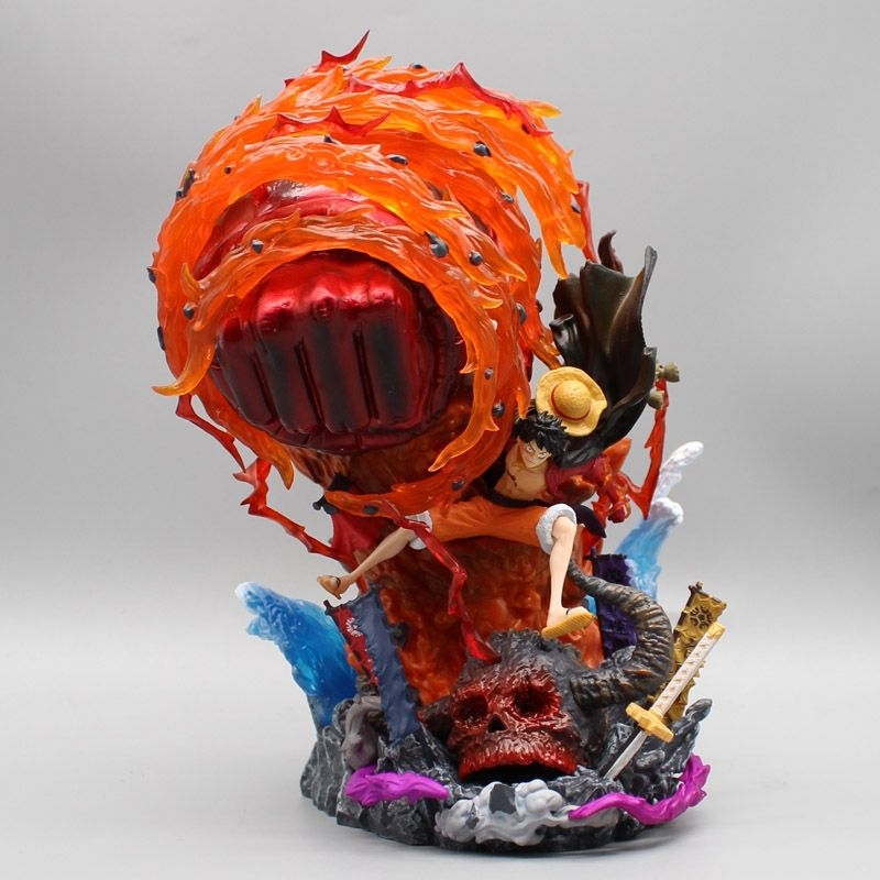Jual ACTION FIGURE ONE PIECE MONKEY D LUFFY RED ROC | Shopee Indonesia