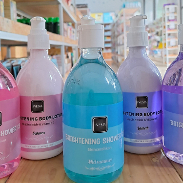 Jual INESIA LOTION DAN BODY WASH 300ML BPOM (SAKURA, LILIBETH ...