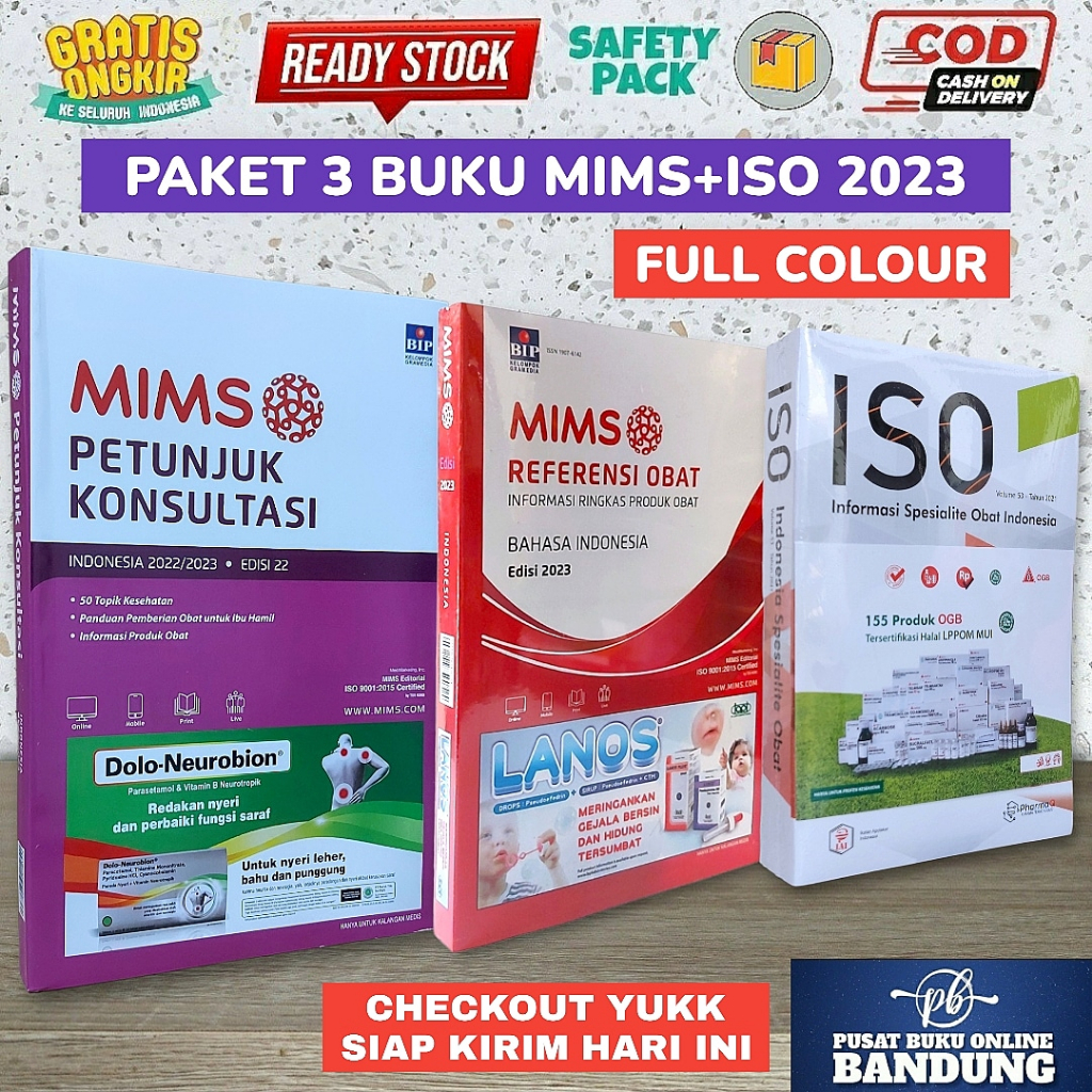 Jual PAKET 3 BUKU MIMS+ISO MIMS PETUNJUK KONSULTASI EDISI 22 2022/2023 ...