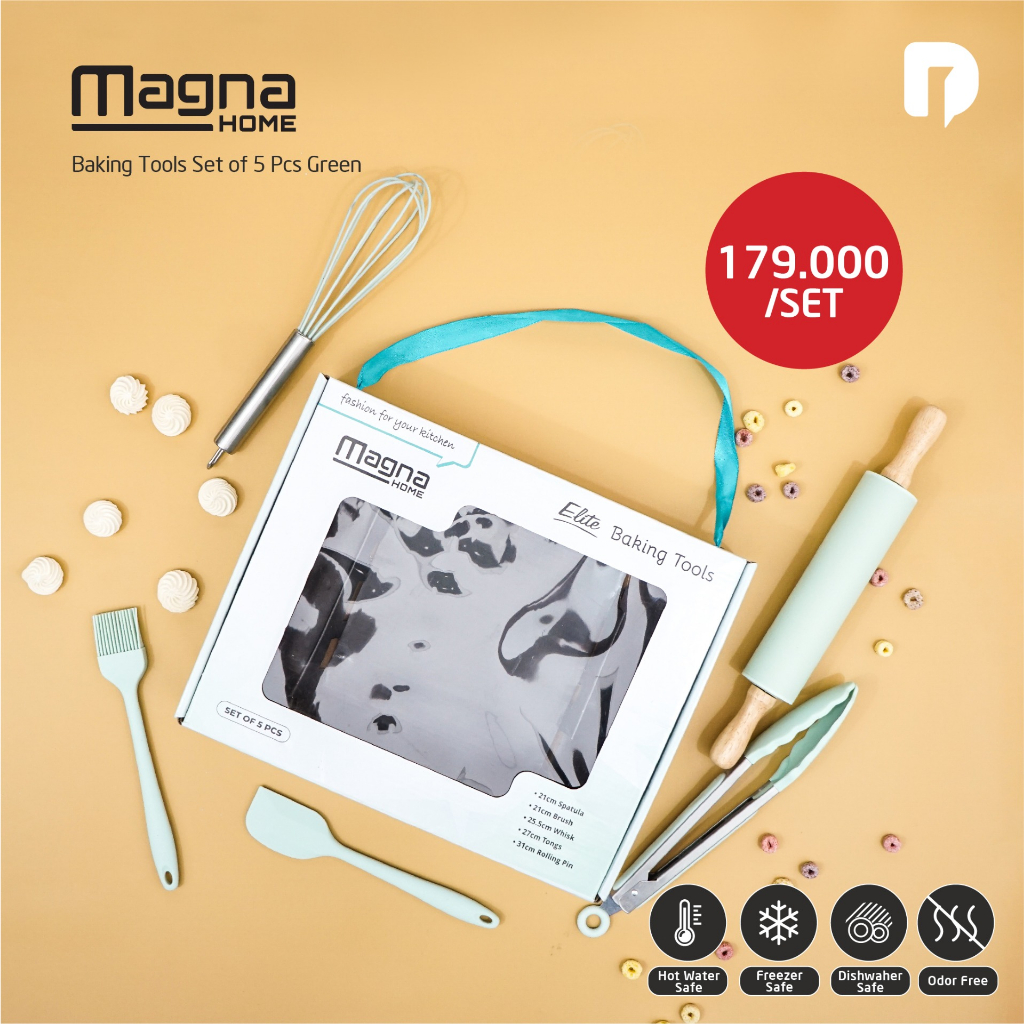 Jual Alat Baking Magna Elite Baking Tools Set of 5 Pcs | Shopee Indonesia