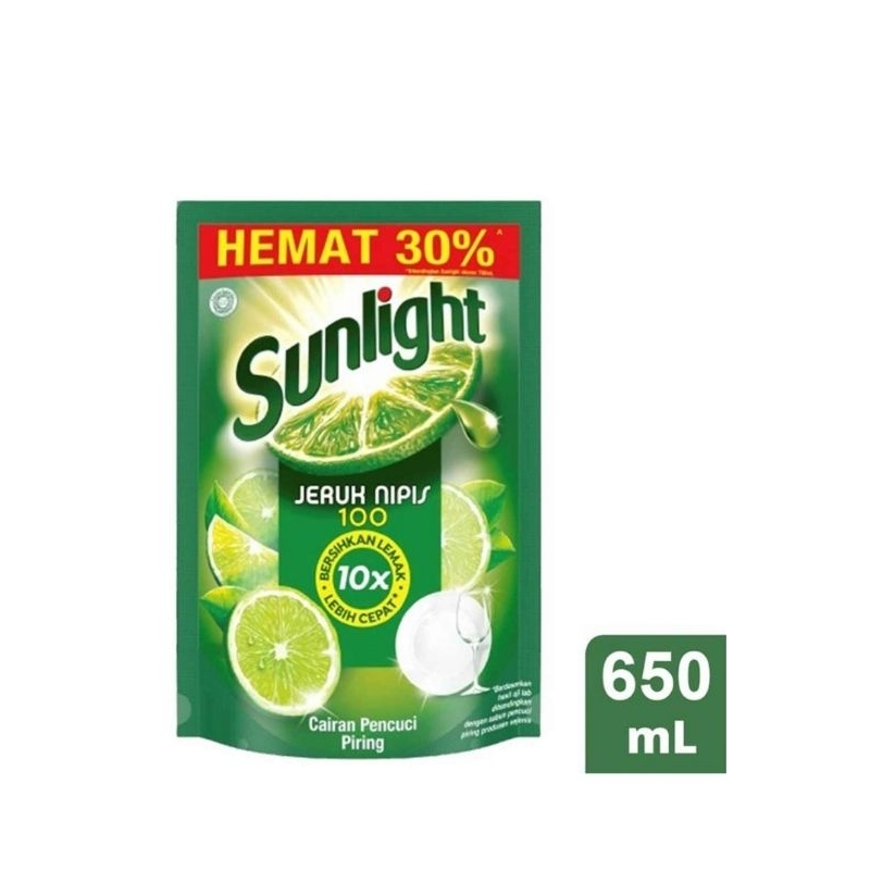 Jual Sunlight Sabun Cuci Piring Anti Bau 650ml | Shopee Indonesia