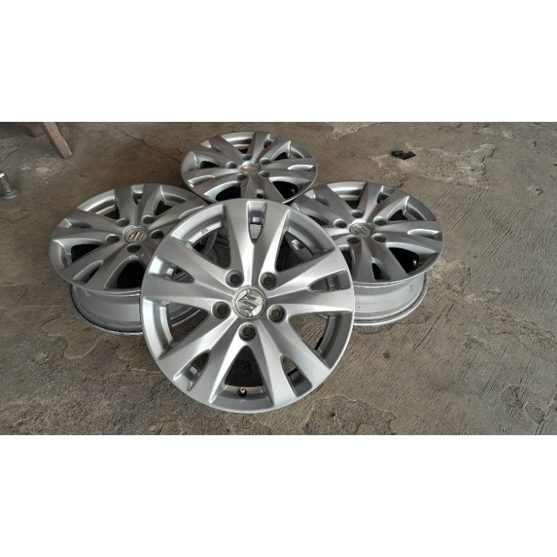 Jual velg mobil bekas Ertiga ring 15 5x114 cocok buat Grand max Luxio ...