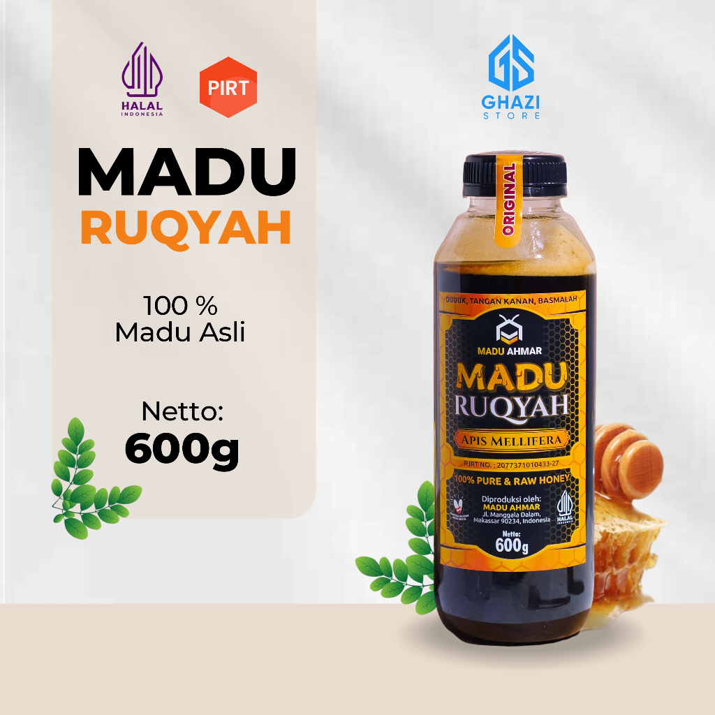 Jual Madu Ruqyah | Madu Asli 600g | Shopee Indonesia