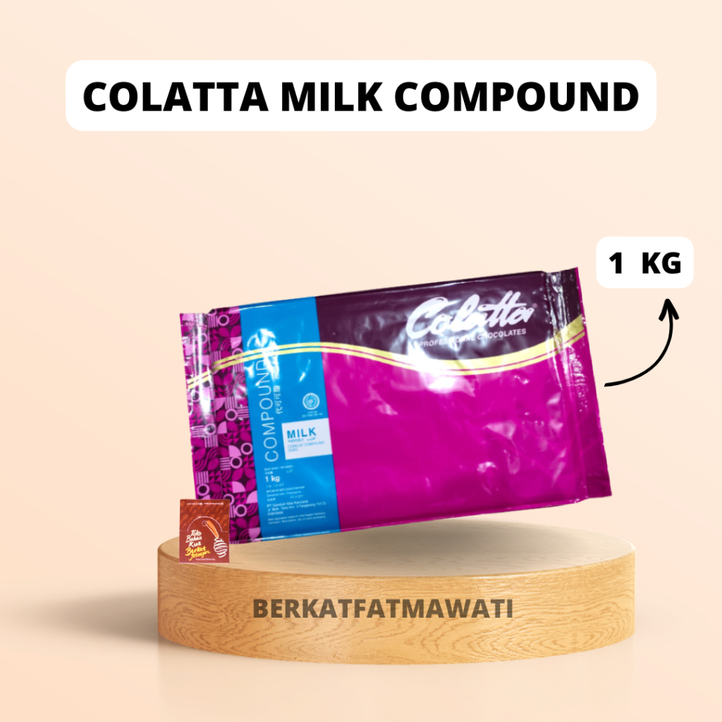 Jual COLATTA MILK COMPOUND 1 KG / COKELAT CHOCOLATE COMPOUND/COKLAT ...