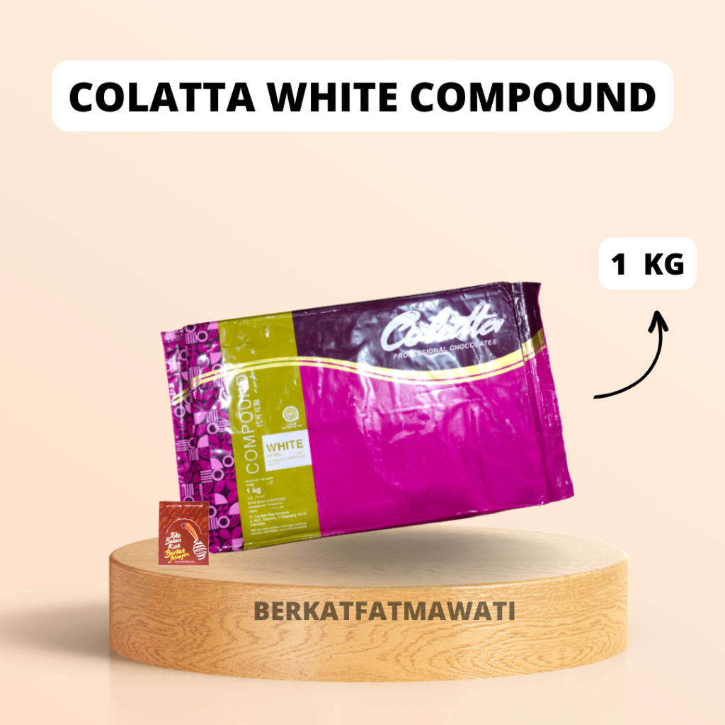 Jual COLATTA WHITE COMPOUND 1 KG / CHOCOLATE WHITE COMPOUND / CTN ( 12 ...