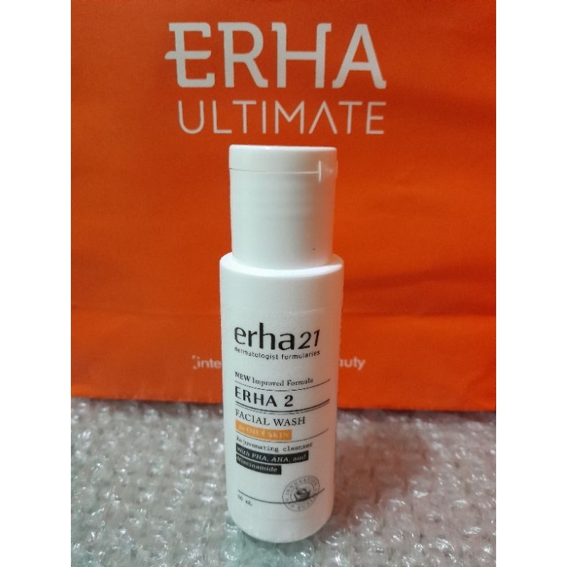 Jual ERHA 2 (Facial Wash for Oily Skin 60 ml) | Shopee Indonesia