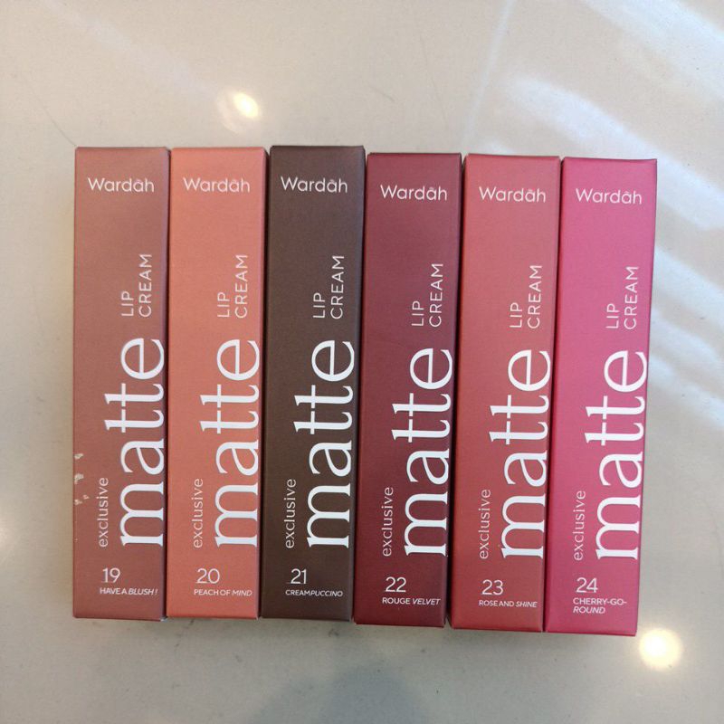 Jual Wardah Matte Lip Cream (New Shade) | Shopee Indonesia