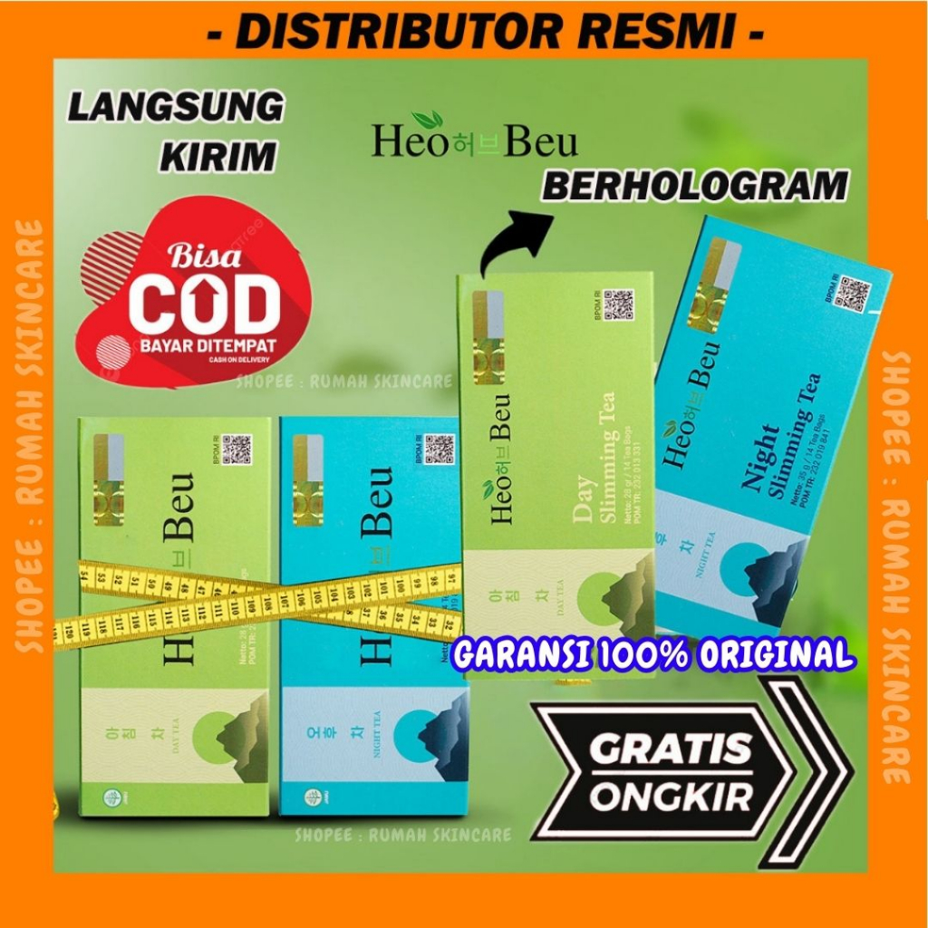 Jual HEO BEU SLIMMING TEA | TEH HEOBEU KOREA | ORIGINAL HEO BEO SLIMING ...