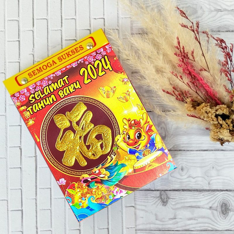 Jual (RRQ SHOP) Kalender Harian / Harian Sobek Sedang Tahun 2024 ...