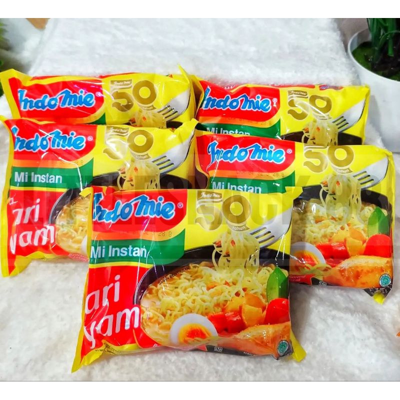 Jual MIE INSTANT INDOMIE KARI AYAM 5S (ISI 5 BUNGKUS) | Shopee Indonesia