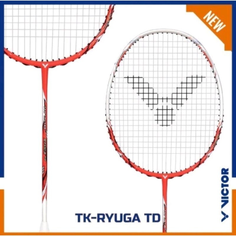 Jual Raket Badminton VICTOR THRUSTER RYUGA TD Original | Shopee Indonesia