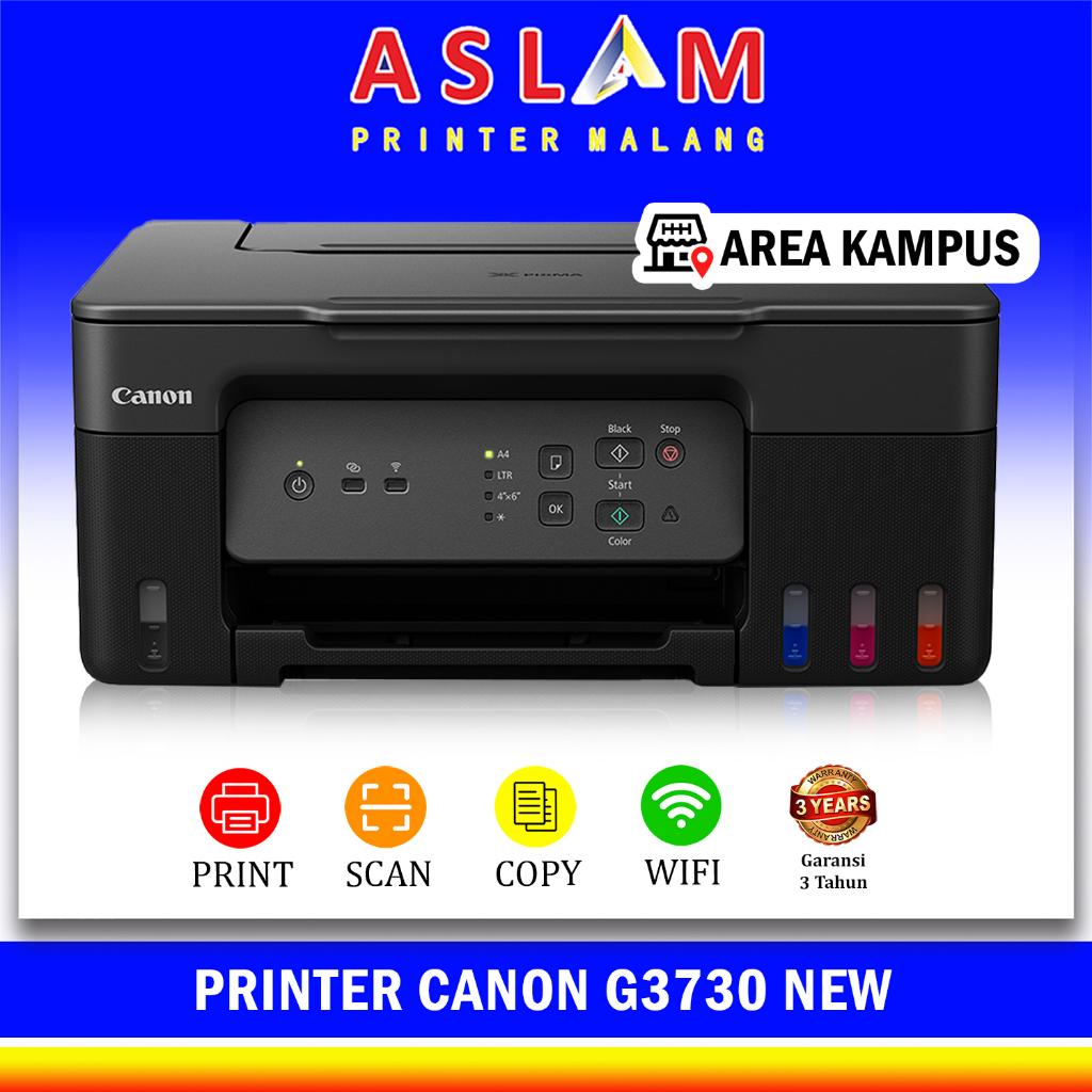 Jual Printer Canon G3730 G 3730 WiFi All-in-One Printer Ink Tank ...