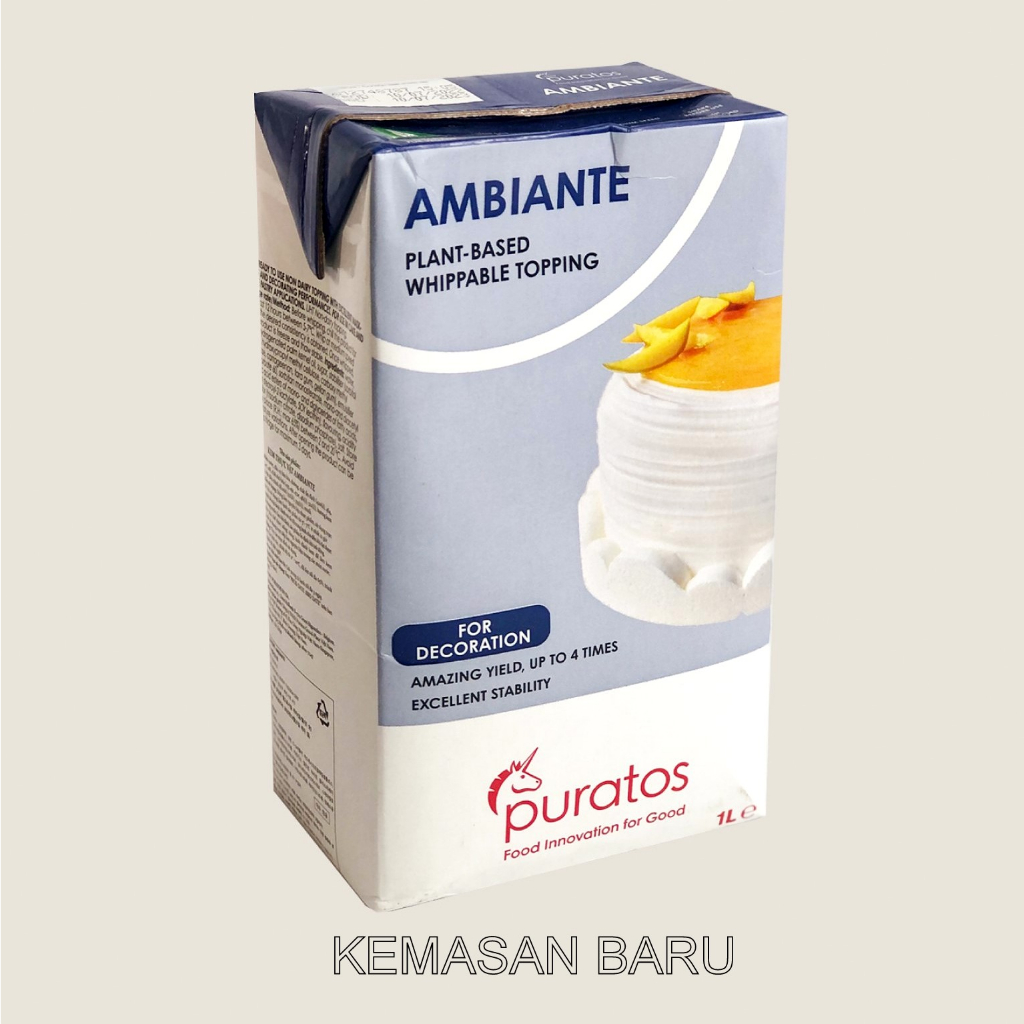 Jual Puratos AMBIANTE Topping 1 L - Whipping Cream 1 Liter | Shopee Indonesia