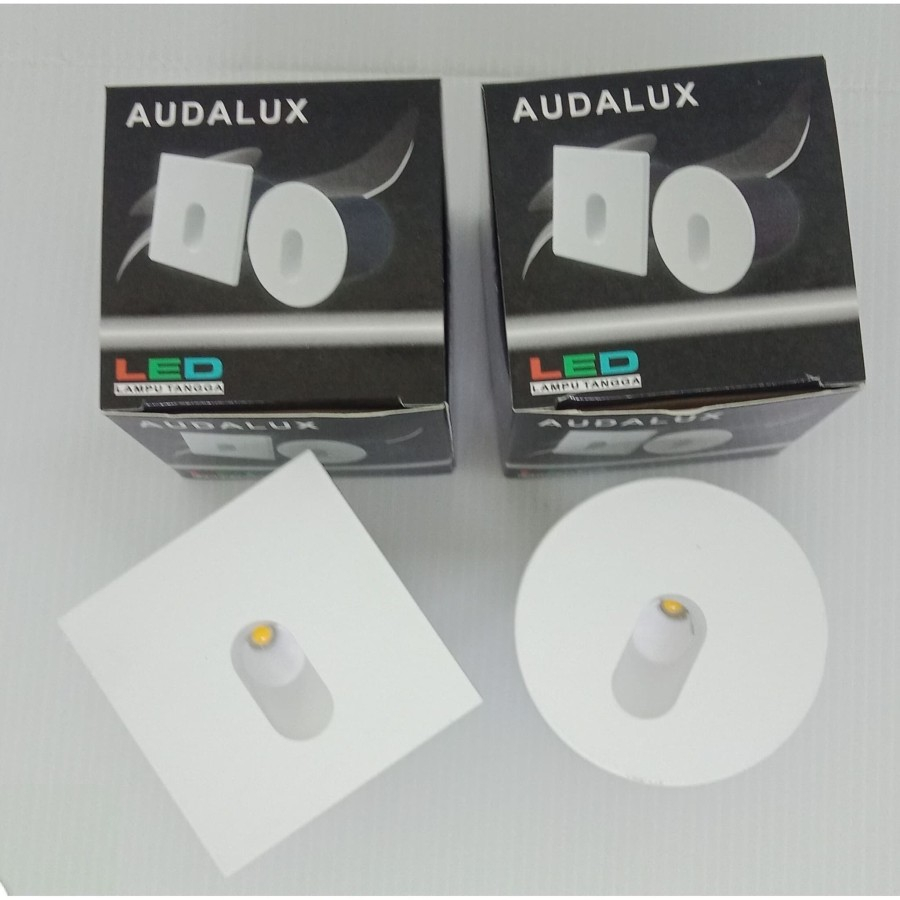 Jual Audalux ADX-225SF/3W LED Step Light / Lampu Tangga LED bulat kotak ...