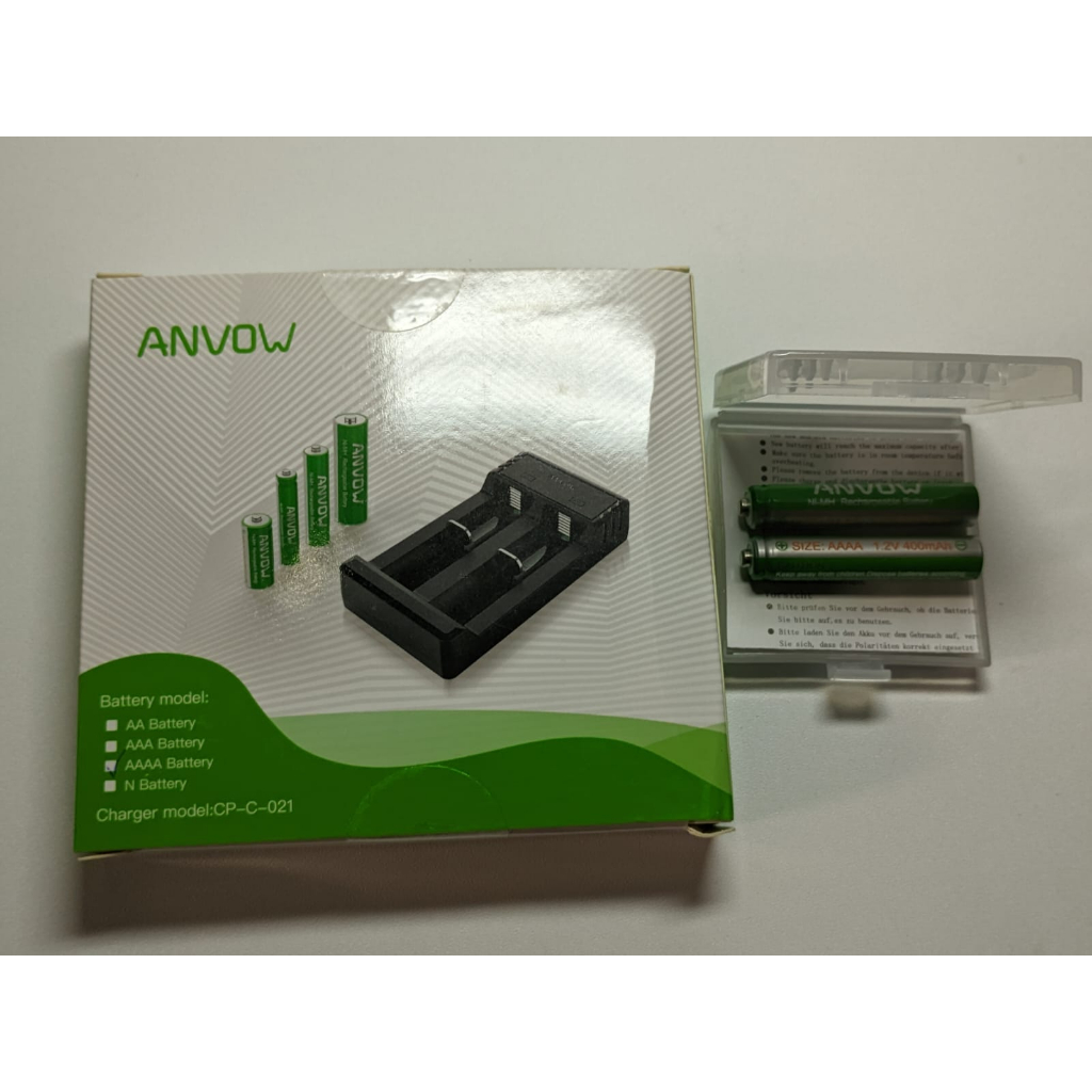 Jual Battery Baterai Batere AAAA A4 Rechargeable 400 mAh E96 Type NI-MH ...