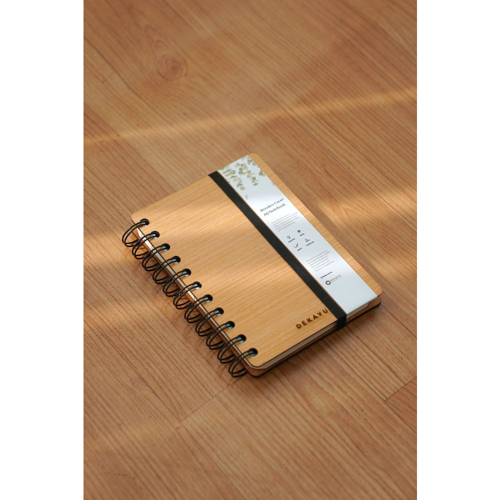 Jual DEKAYU INDONESIA Wooden Notebook / Buku Sketsa Cover Kayu A5 ...