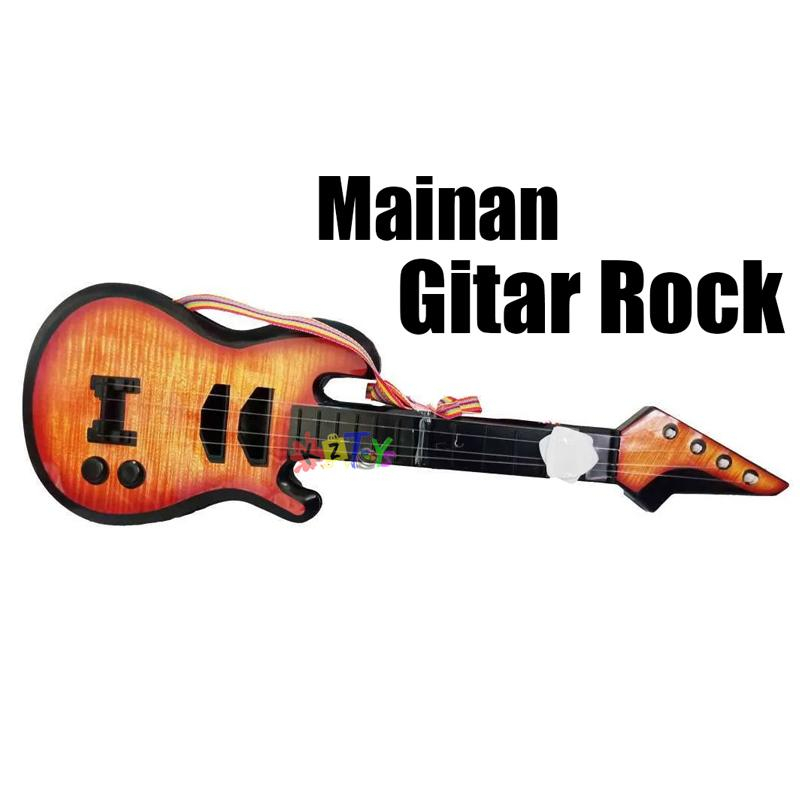 Jual MAINAN ANAK GITAR ROCK GUITAR ROCK IM-8816W MOTIF KAYU | Shopee ...