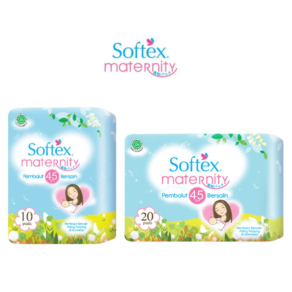 Jual Softex Maternity Pembalut Bersalin 10 & 20 Pads - Pembalut ...