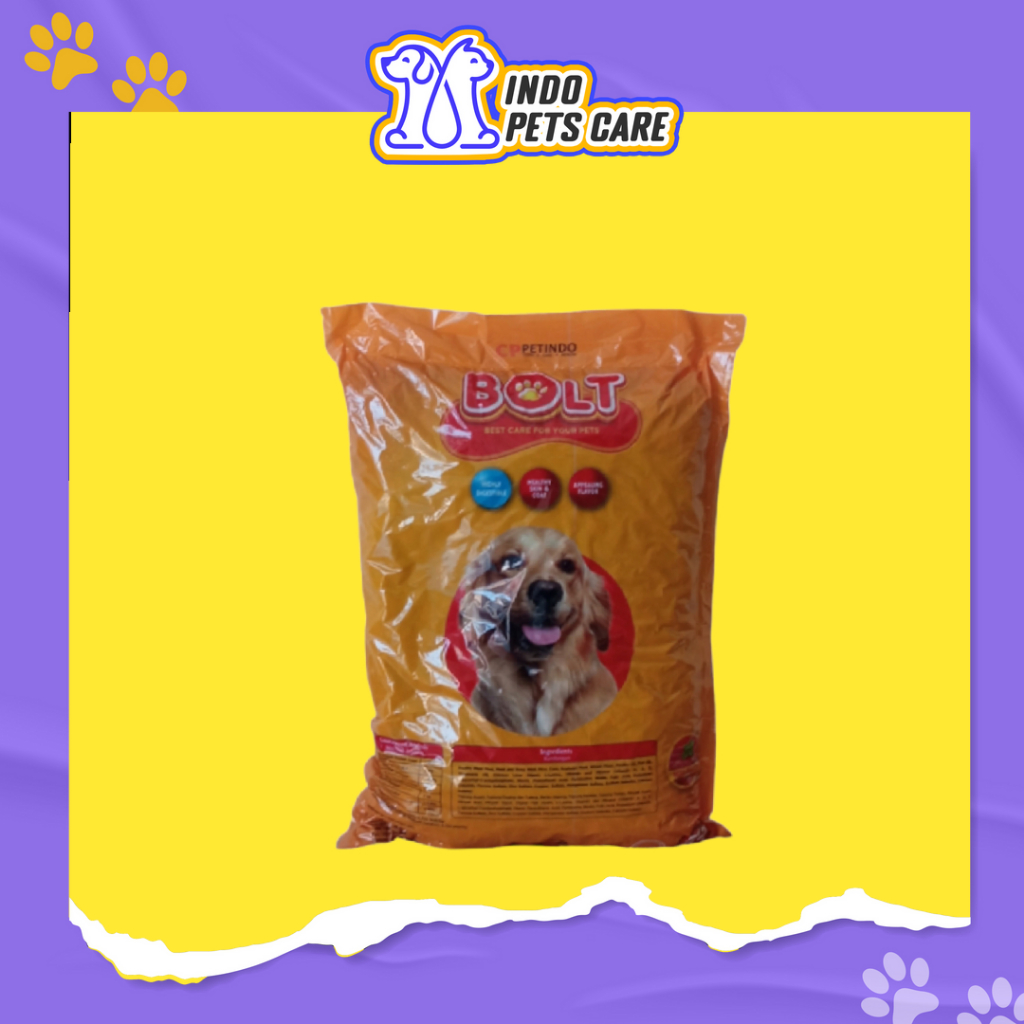 Jual MAKANAN ANJING - BOLT FRESH PACK 1000GR - DRY DOG FOOD RASA BEEF ...