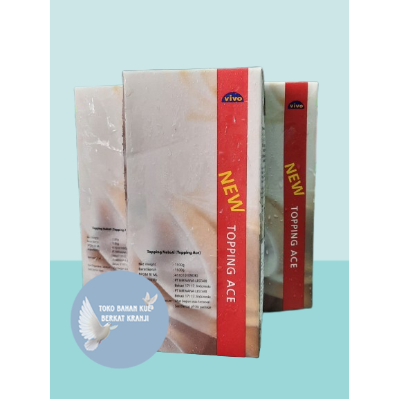 Jual Vivo Whipping Cream (topping ace) 1L (KHUSUS PENGIRIMAN INSTAN ...