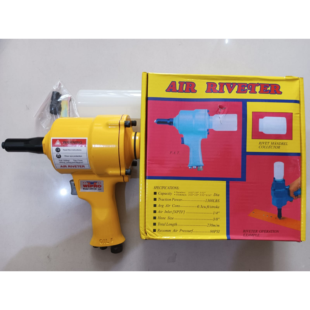 Jual Air Riveter Wipro ARV-06 Tang Rivet Angin ARV 06 | Shopee Indonesia