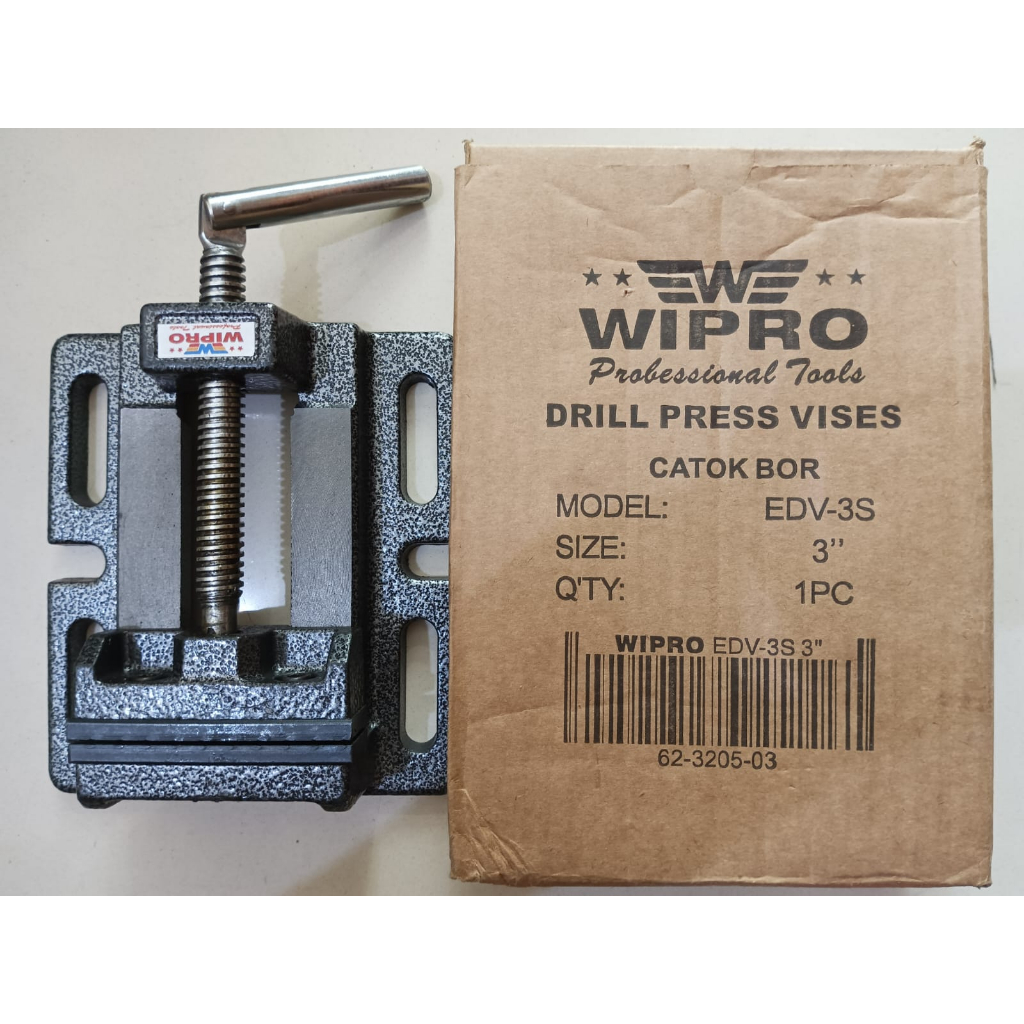Jual WIPRO 3 inch Drill Press Vises - Catok Bor Duduk / Ragum | Shopee ...