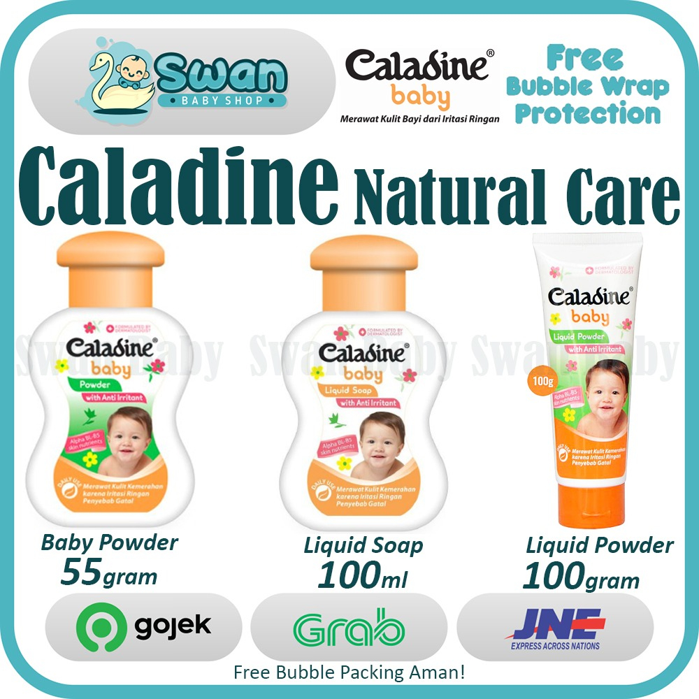Jual Caladine Baby Powder / Liquid Powder / Liquid Soap Baby | Shopee ...