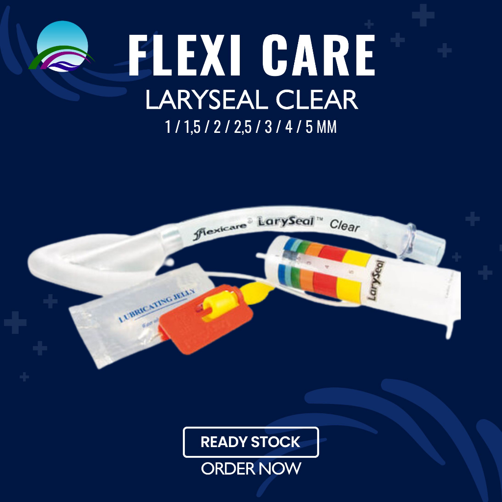 Jual Flexicare LarySeal Clear Plus Laryngeal Mask Airway with Lubricant ...