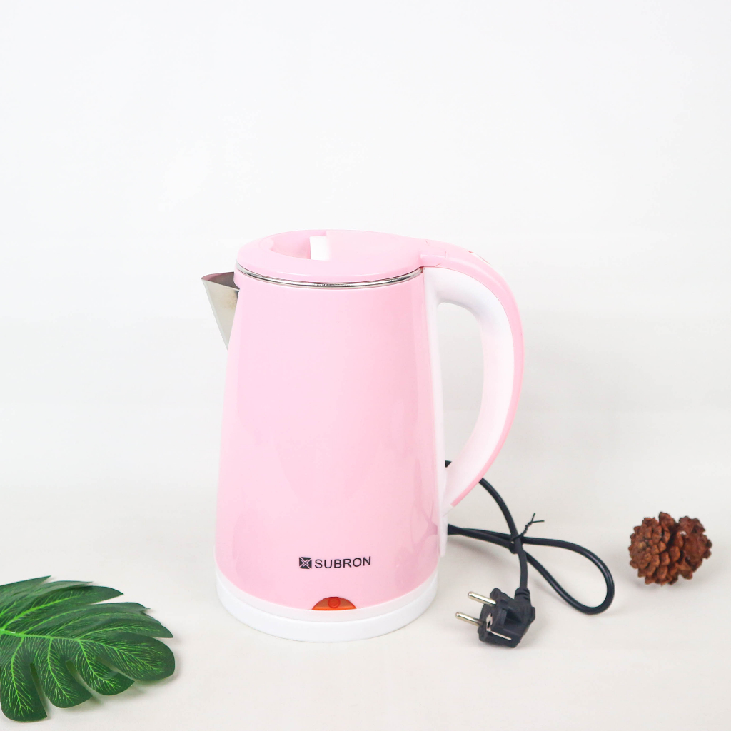 Jual SUBRON Teko Listrik Kettle Pemanas Air Panas Stainless 2 Liter ...