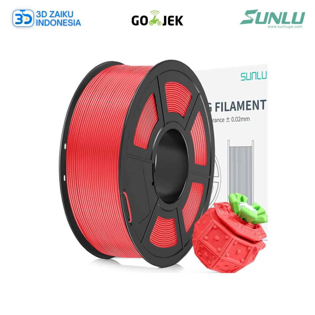 Jual SUNLU 3D Filament PETG Neat Winding Anti Sangkut Bahan Import dari ...