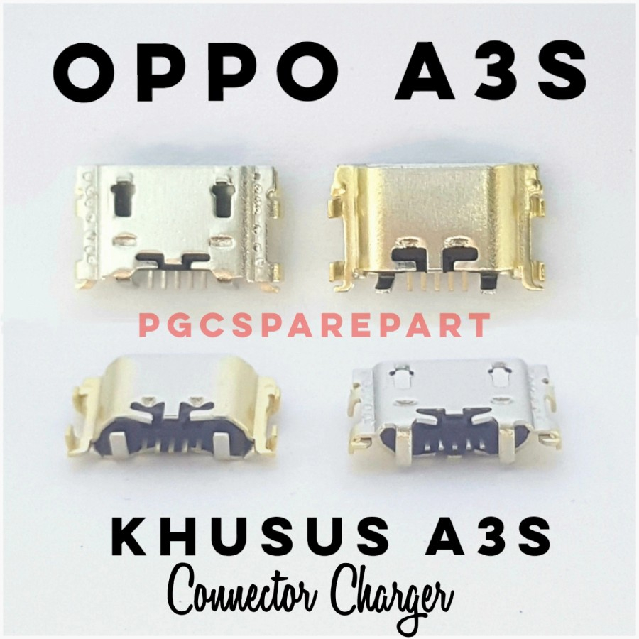 Jual Original Connector Charger Oppo A3S - Khusus A3S - Konektor Cas ...
