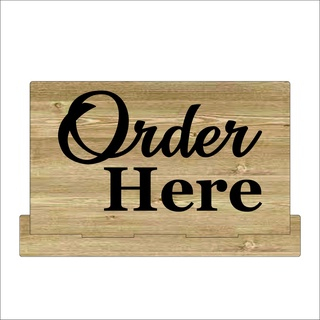 Jual signage Pesan & Ambil disini | Order disini | Pick Up Here | Papan ...