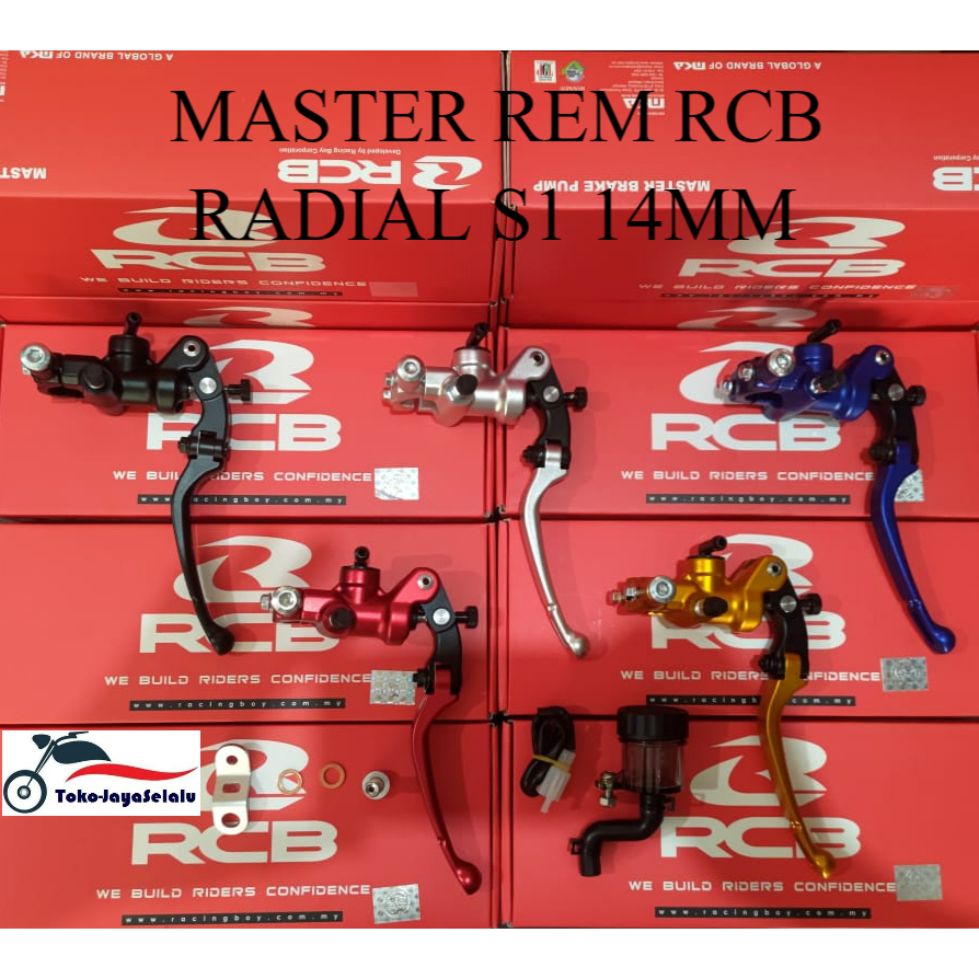 Jual Master Rem RCB Radial S1 14MM Kanan ORIGINAL | Shopee Indonesia