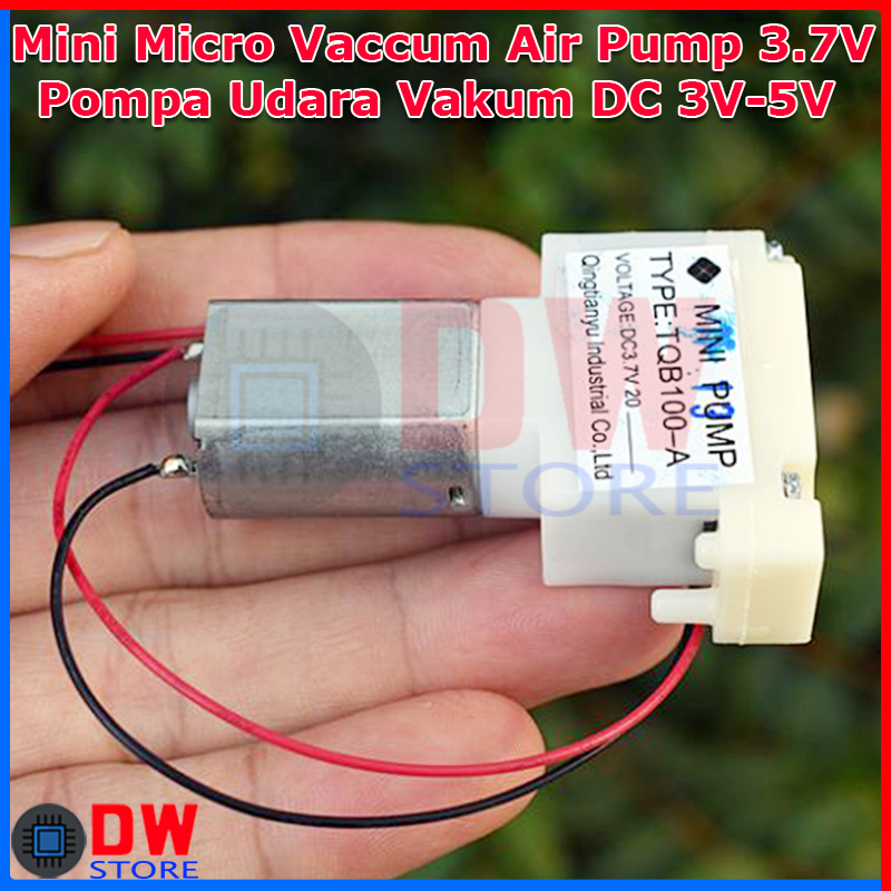 Jual Pompa Vakum Udara Mini Vacuum Air Pump Sedot Udara DC 3.7V 3V-5V ...