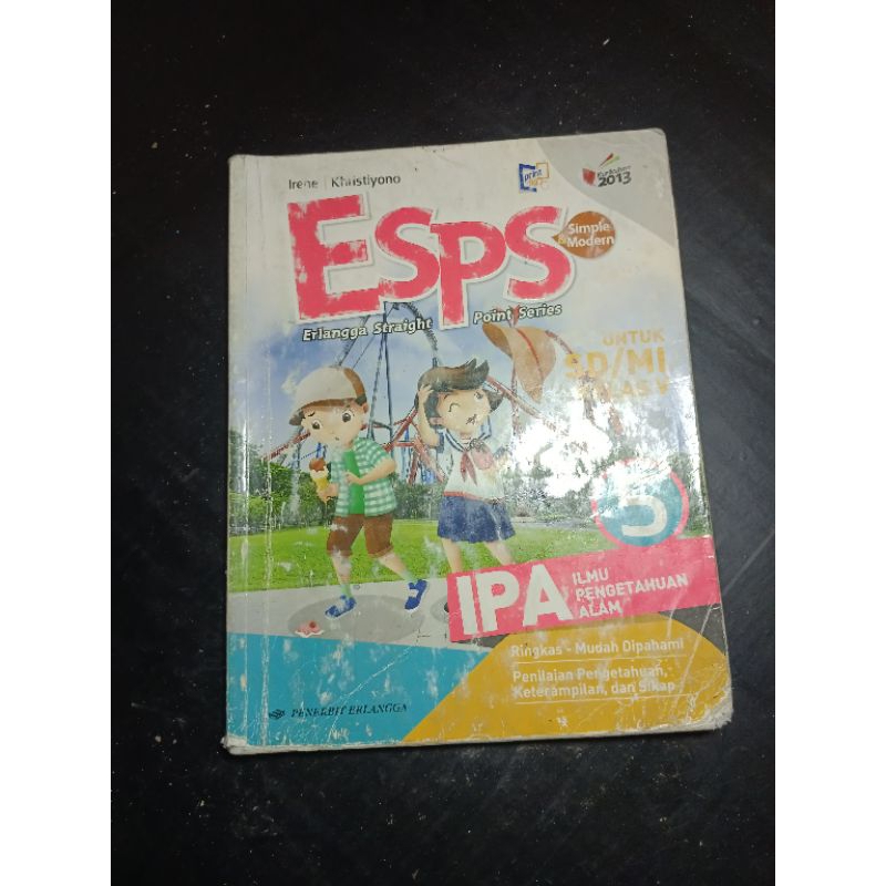 Jual BUKU PAKET BEKAS ESPS & SIMPLE MODERN ERLANGGA STRAIGHT POINT SALES IPA KELAS 5 SD / MI ...