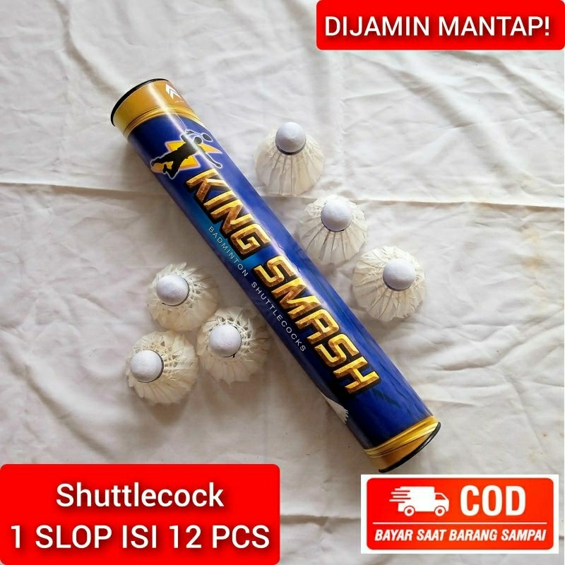 Jual Shuttlecock Badminton Shuttlecock Bulutangkis Murah 1Slop Isi 12 ...