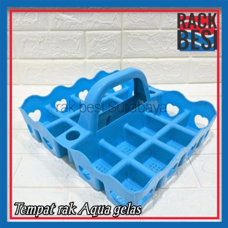 Jual tempat rak Aqua gelas/tray air/tempat Aqua hajatan/tempat rak Aqua ...