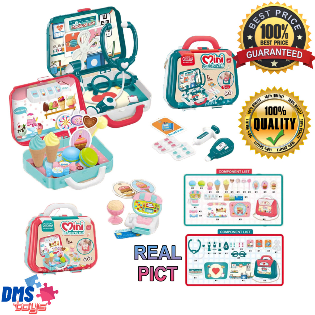 Jual Mainan Anak Backpack Mini Koper Series Tas Koper DMS.TOYS | Shopee ...