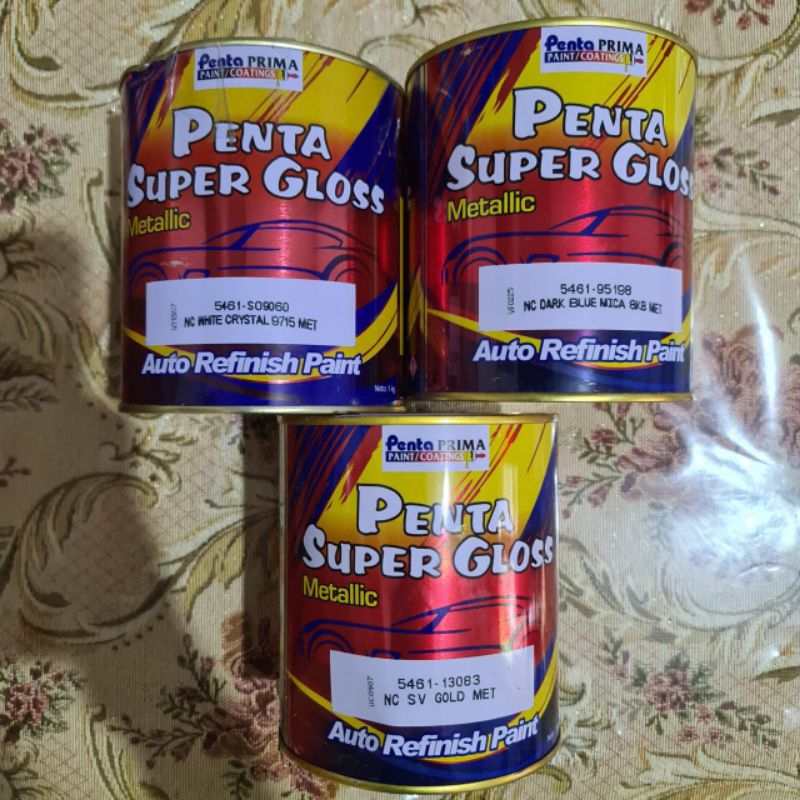 Jual CAT PENTA SUPERGLOSS 9935 RED PURPLE MET 200cc(KALENG POLOS) | Shopee Indonesia