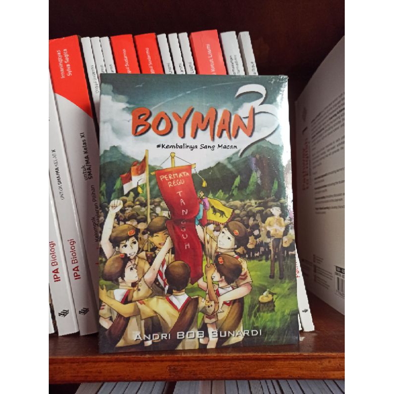 Jual BUKU BOYMAN 3 #KEMBALINYA SANG MACAN DARMA UTAMA | Shopee Indonesia