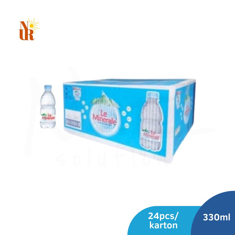 Jual Le Minerale 330ml x 24pcs [Karton] / Air Mineral | Shopee Indonesia