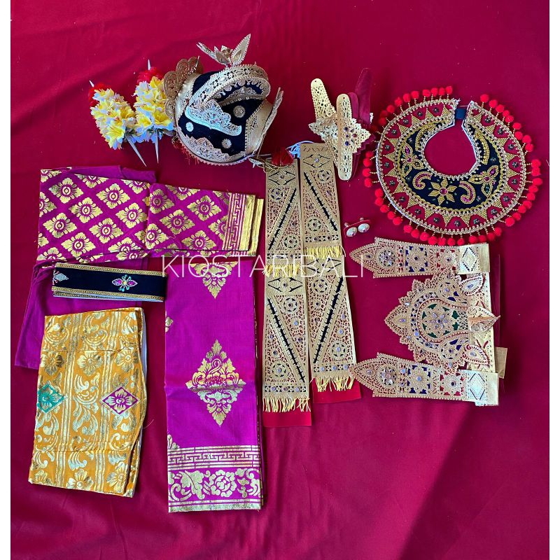 Jual Kostum Tari Condong / Legong Keraton / Condong /Pakaian Tari Bali ...